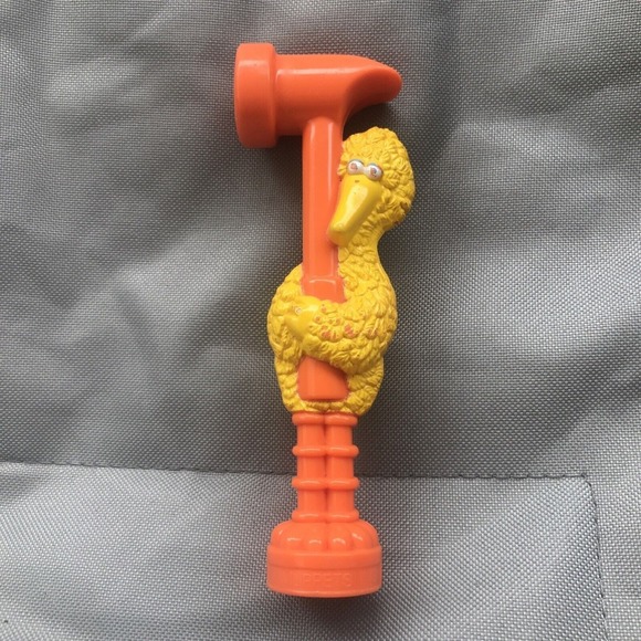 The Unbranded Brand | Bird | Sesame Street Big Bird Play Toy Hammer ...
